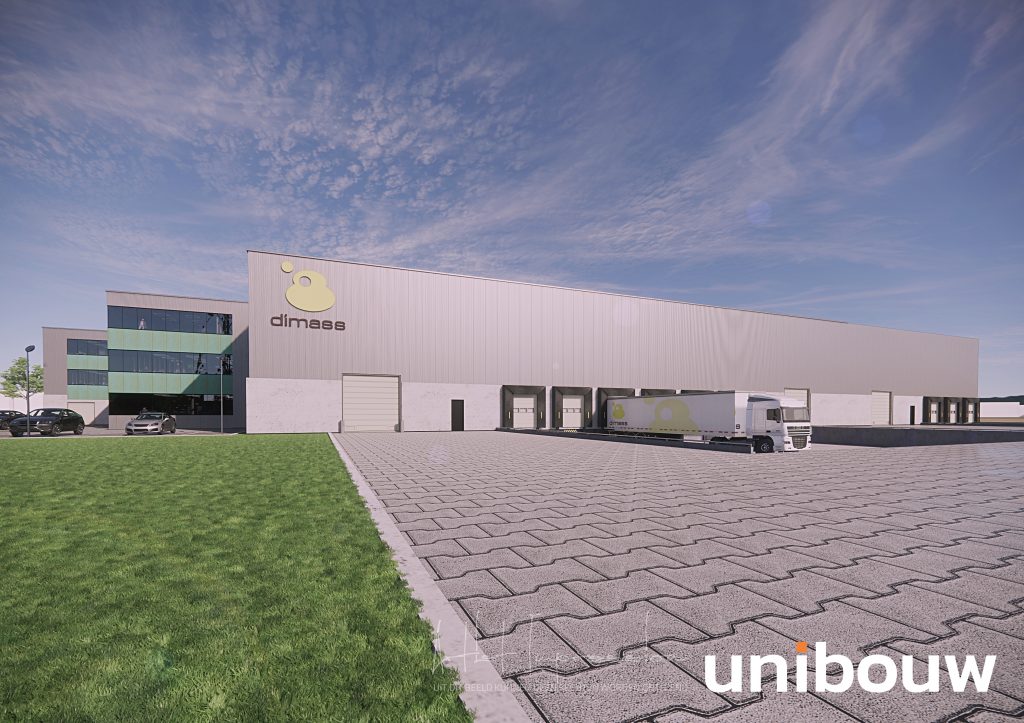 Unibouw bouwt modieus nieuw warehouse voor Modexpress in Helmond - Unibouw